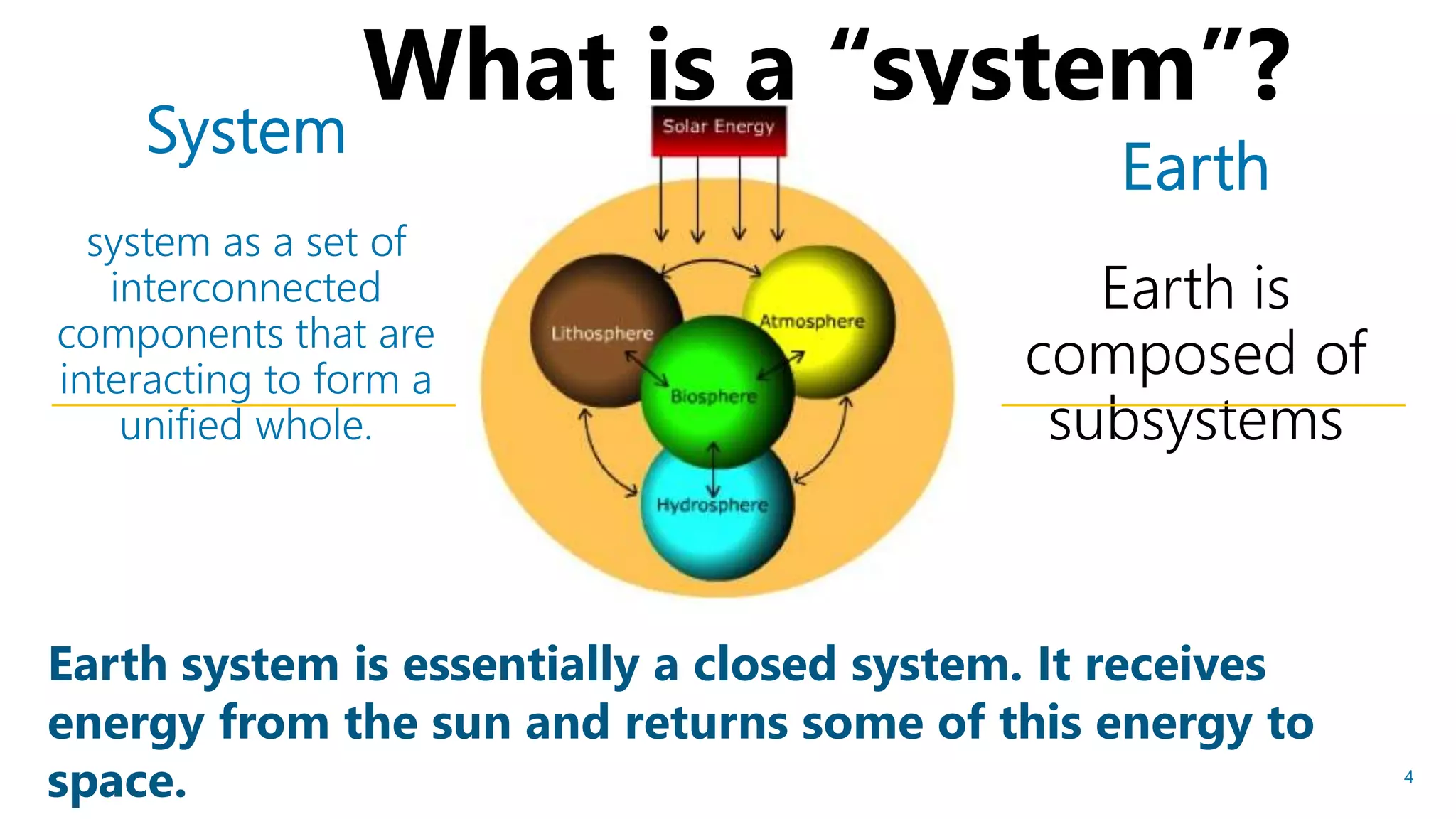 Earth's subsystems Atmosphere | PPTX