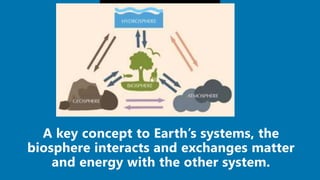 Earth's Subsystems Biosphere | PPTX