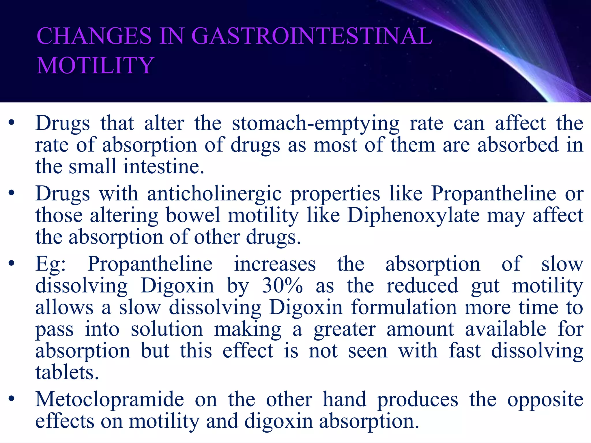 pharmacokinetic drug interactions | PPTX
