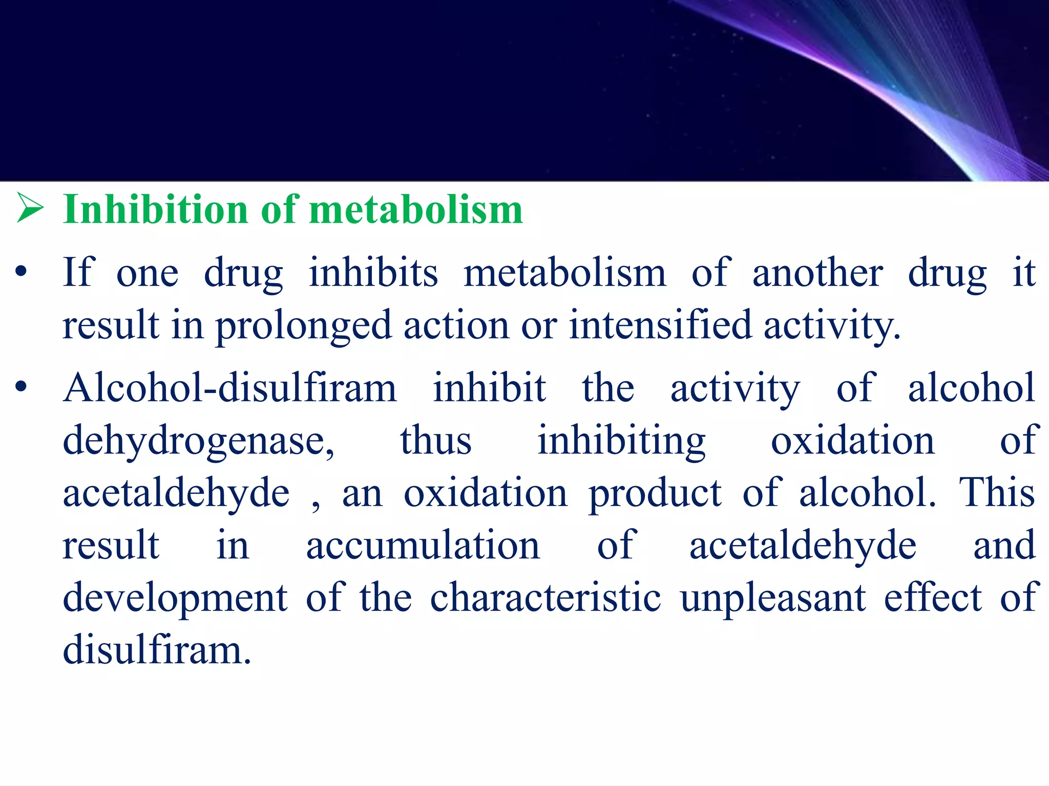 pharmacokinetic drug interactions | PPTX