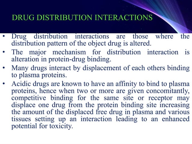 pharmacokinetic drug interactions | PPTX | Digestive Disorders | Diseases and Conditions