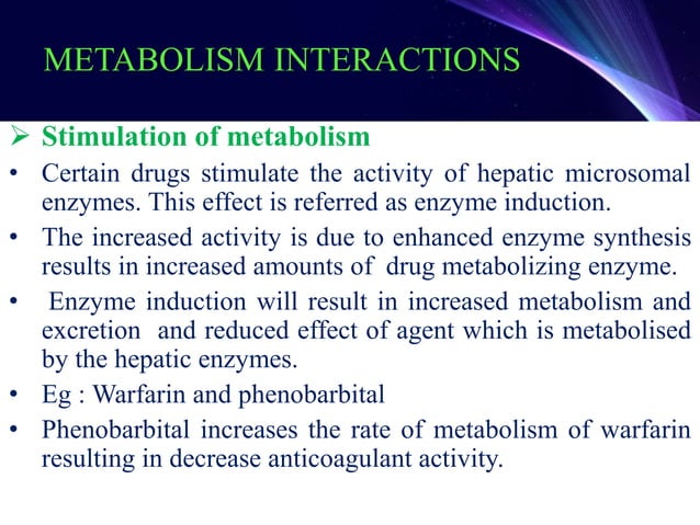 pharmacokinetic drug interactions | PPTX | Digestive Disorders ...
