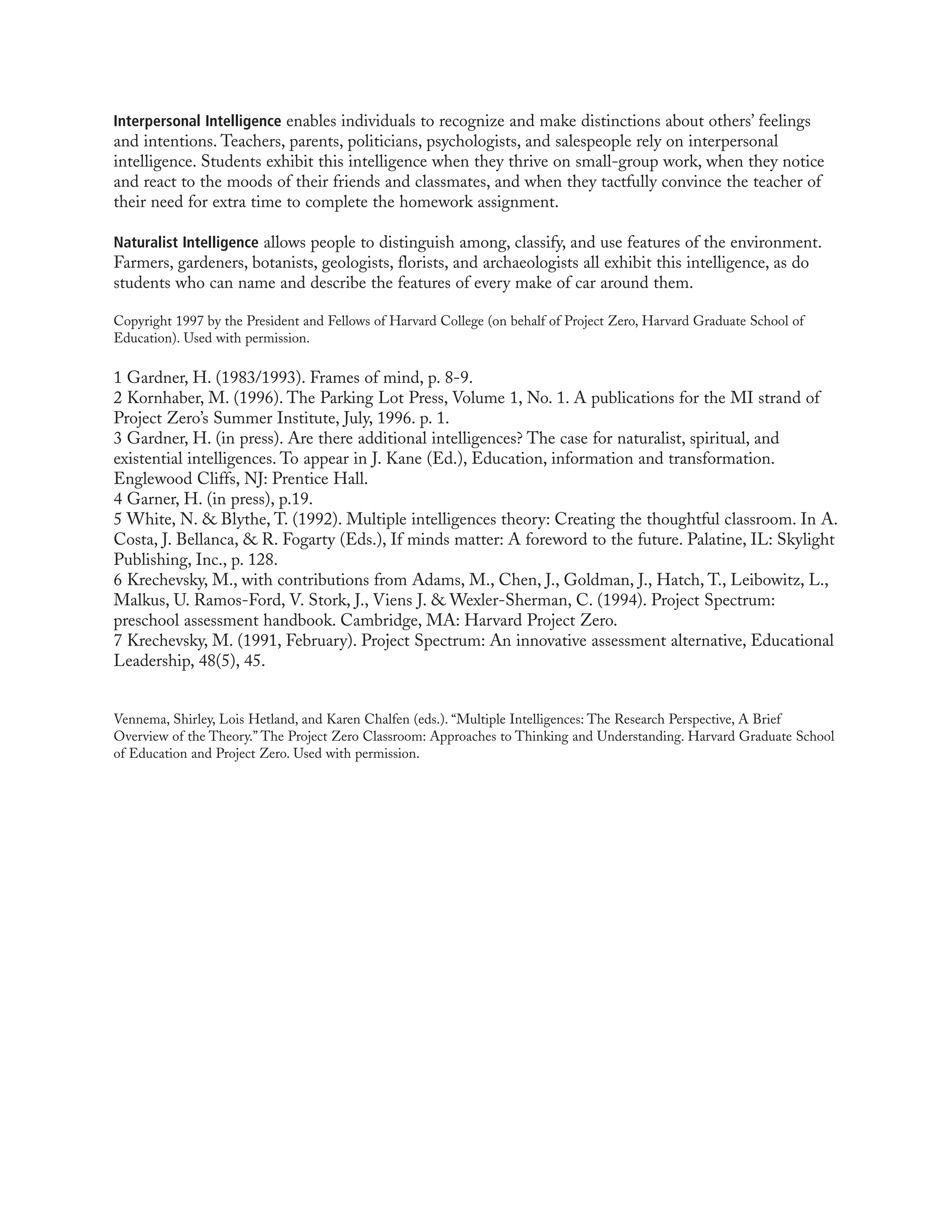 3.multiple intelligences | PDF