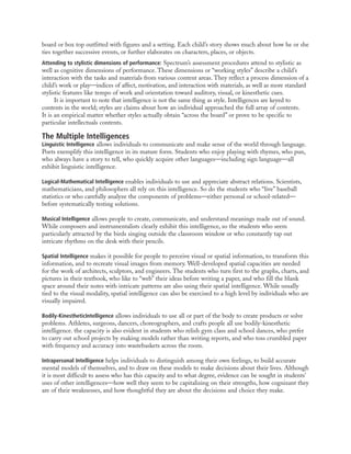3.multiple intelligences | PDF