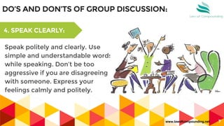 How to crack Group Discussion ! | PPTX
