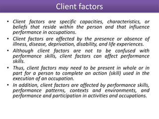 Occupational Therapy Practice Framework- American Occupational Therapy ...