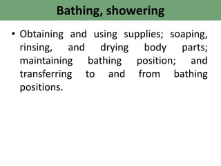 Activities of Daily Living_OTPF-AOTA | PPTX