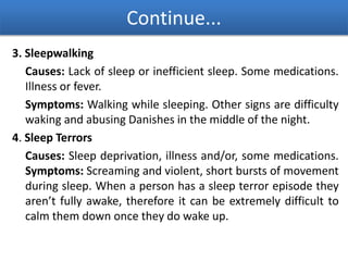 Rest and Sleep | PPTX