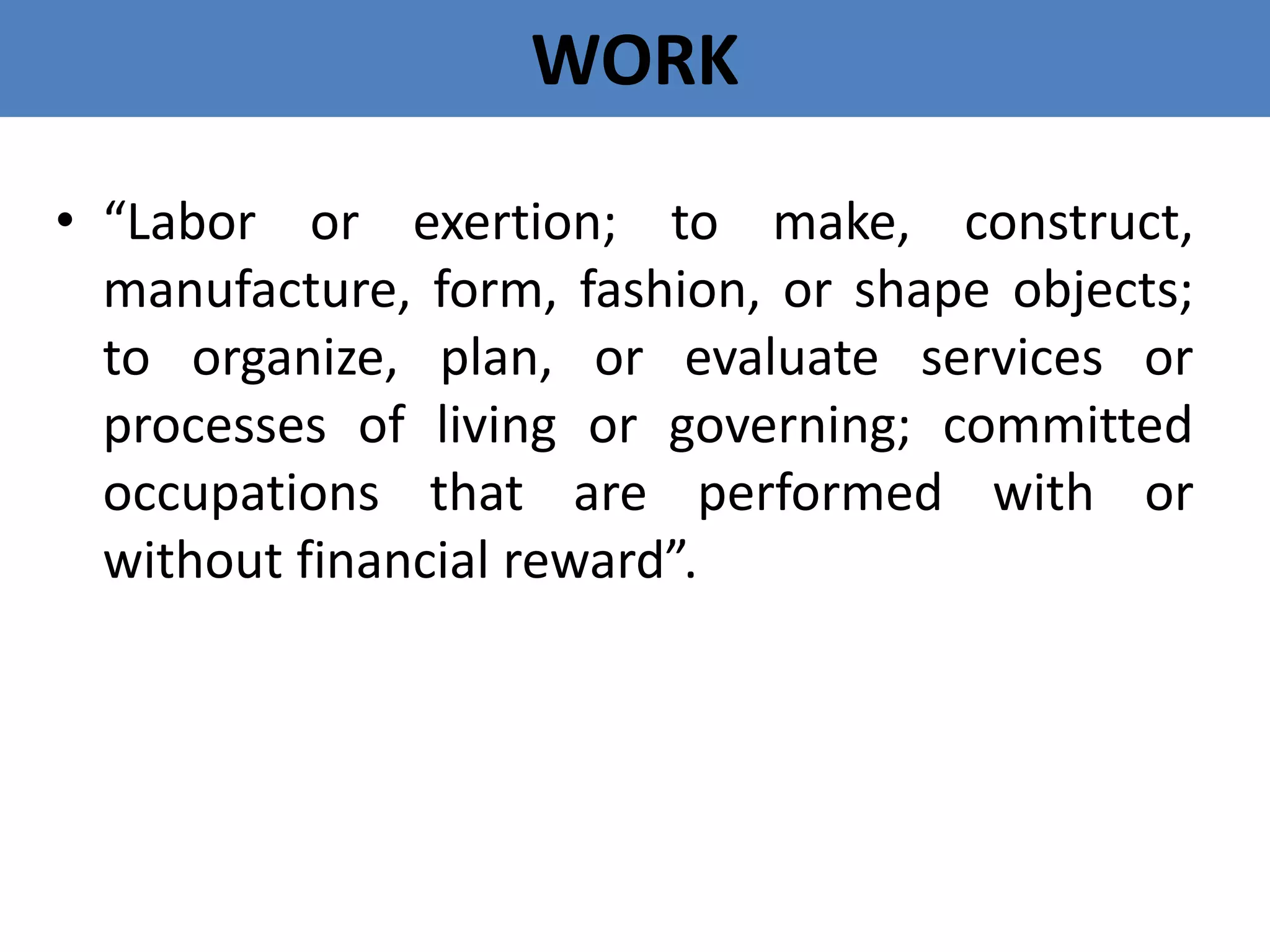 performance component work | PPTX | Careers