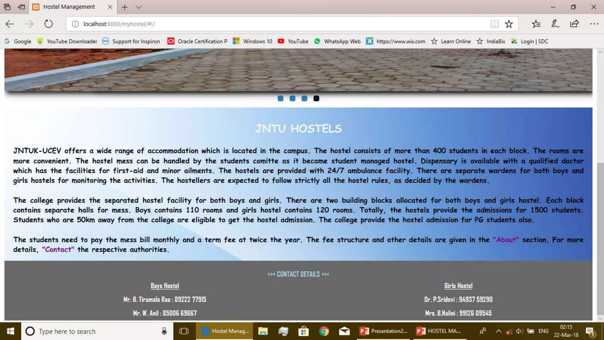 Hostel management system | PPTX