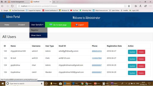 Hostel management system | PPTX