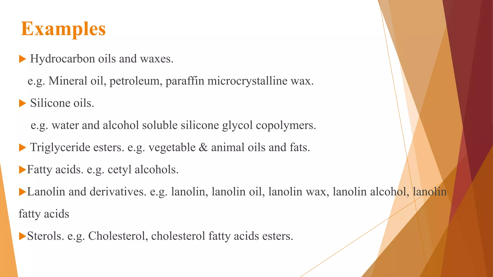 Moisturizers and Humactants | PPTX