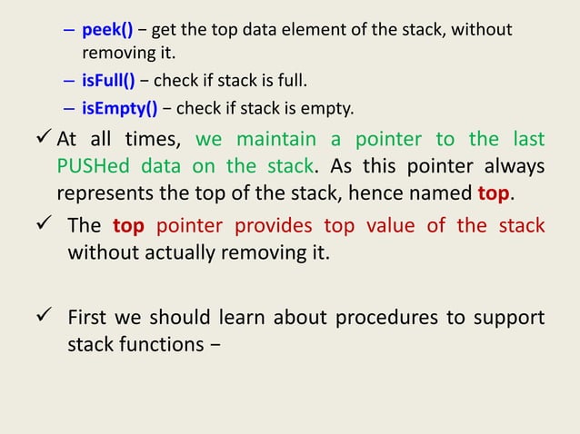 What is Stack, Its Operations, Queue, Circular Queue, Priority Queue | PDF | Programming ...