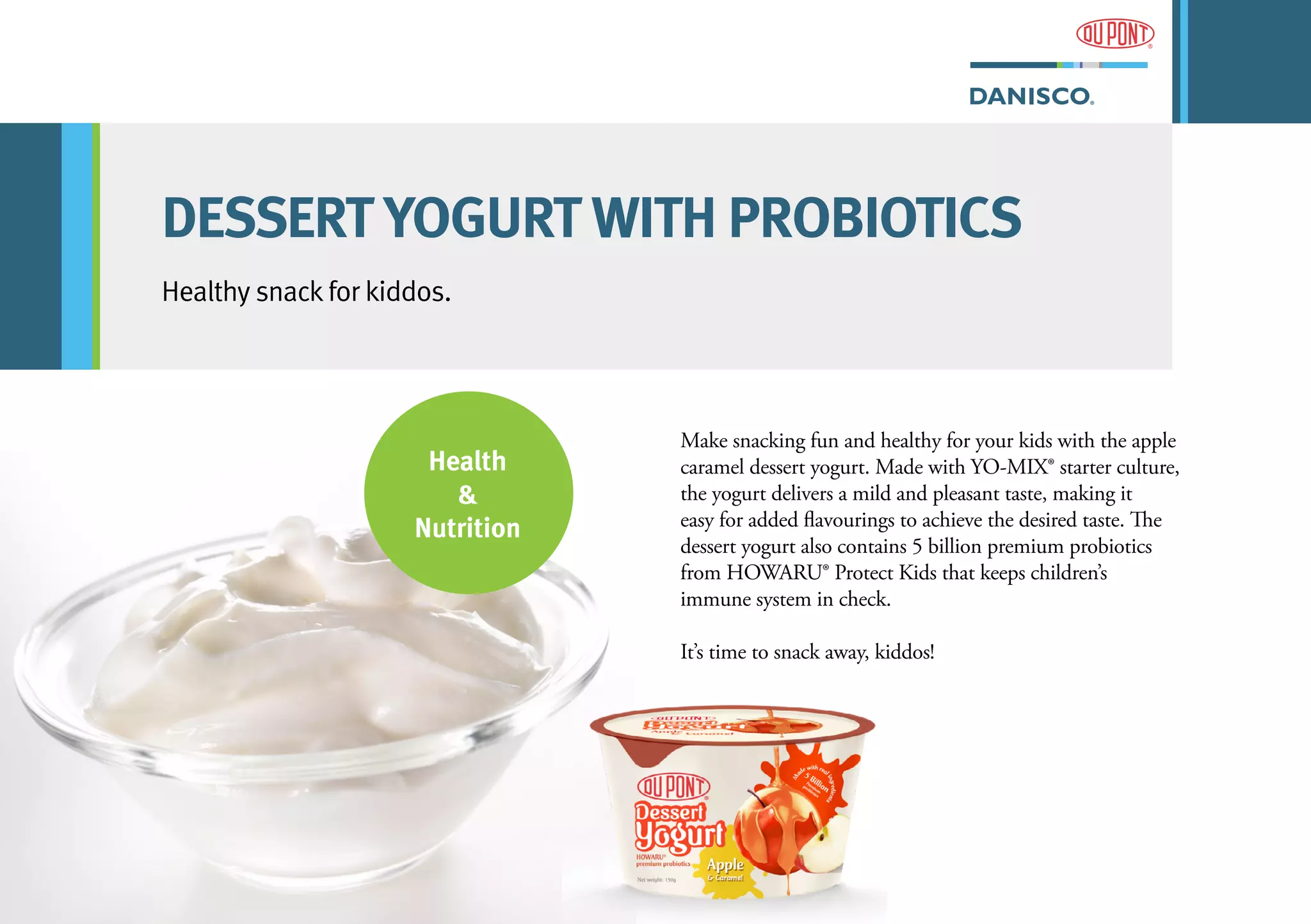 DESSERT YOGURT WITH PROBIOTICS | PPT