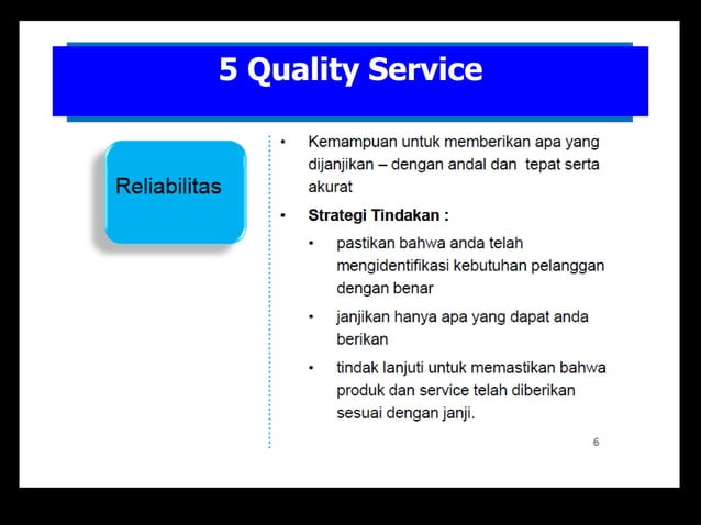 Service Excellence Concept_ Materi Training "SERVICE EXCELLENCE ...