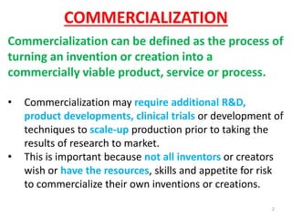 Commercialization | PPTX