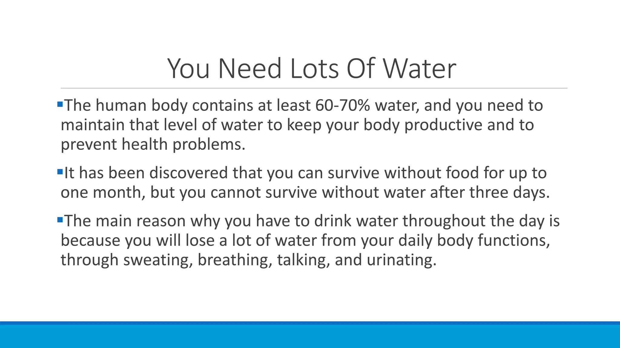 Water intake | PPT