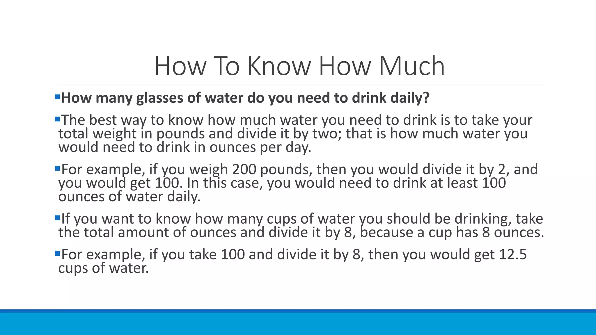 Water intake | PPT