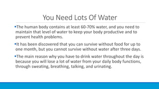 Water intake | PPT