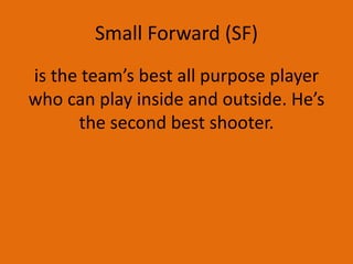 Basic positions | PPTX