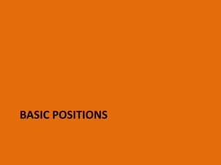 Basic positions | PPTX