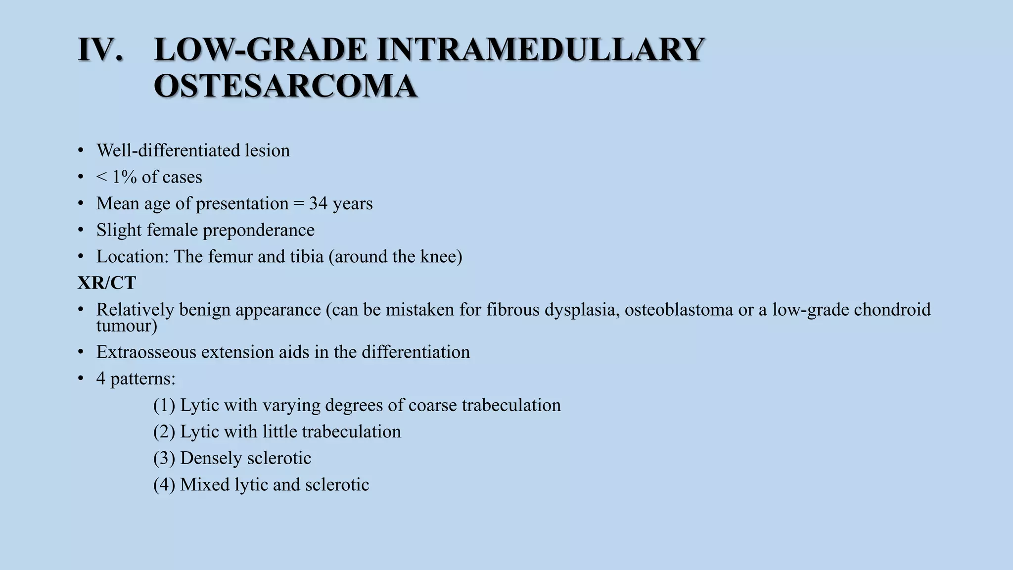 Malignant bone tumours | PPTX
