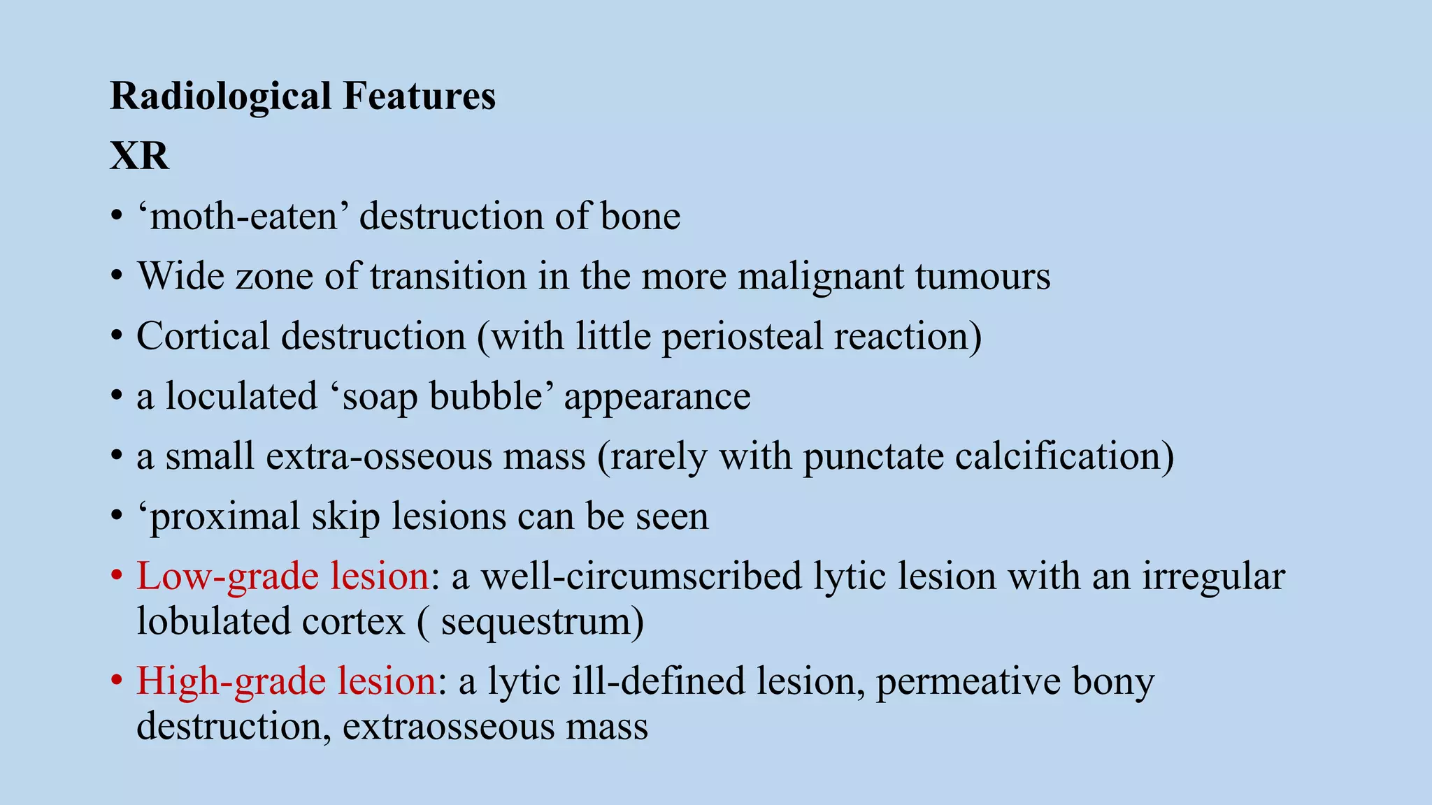Malignant bone tumours | PPTX