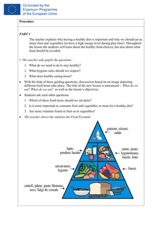 3.Lesson plan-balanced nutrition L1 | PDF