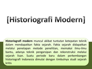 3. historiografi modern | PDF