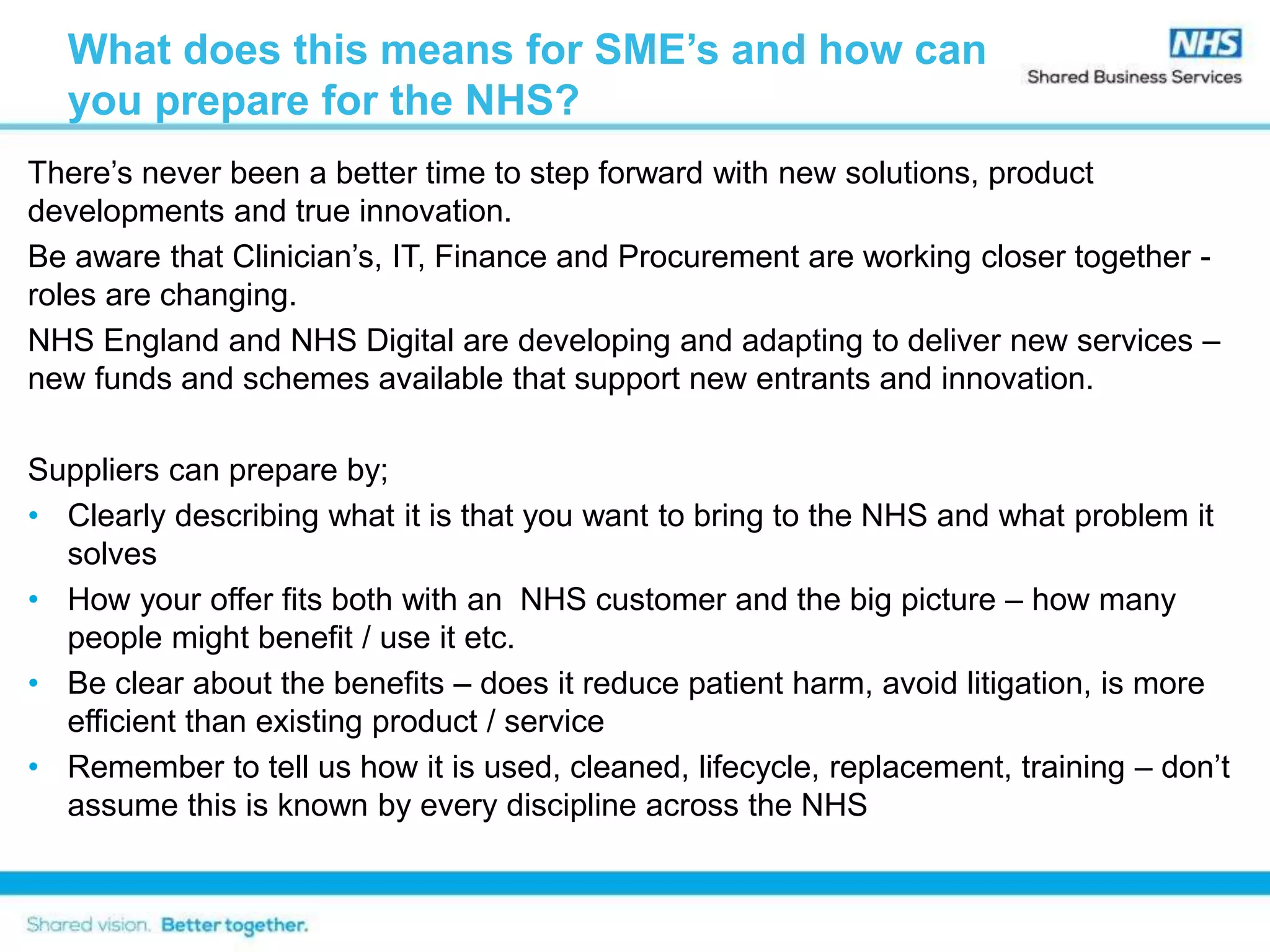 Rachael Colley - Transformation of Procurement in the Changing NHS ...