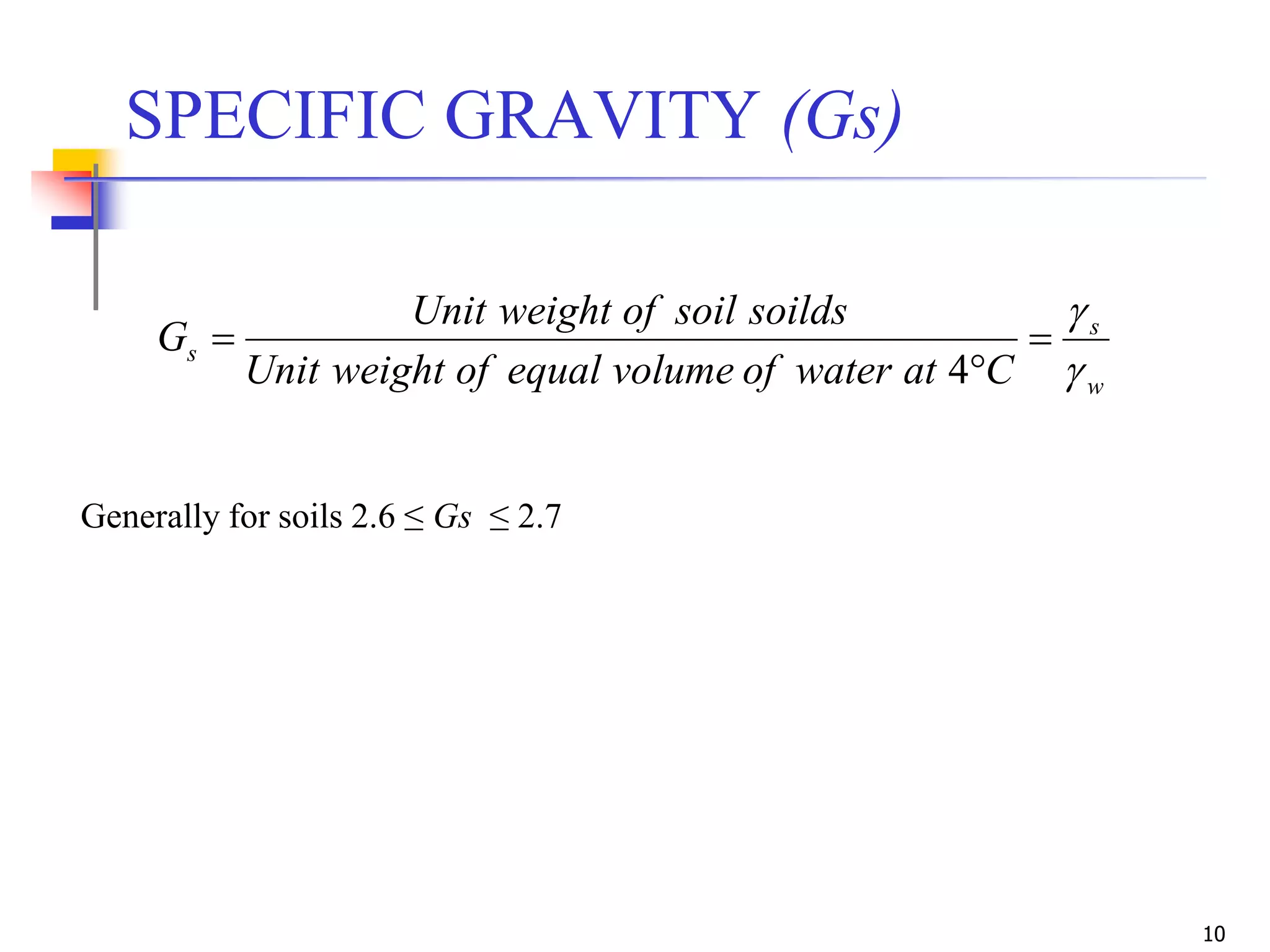 Geotechnical Engineering-I [Lec #3: Phase Relationships] | PPSX