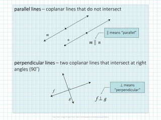 3.2 Parallel Lines and Transversals | PPT