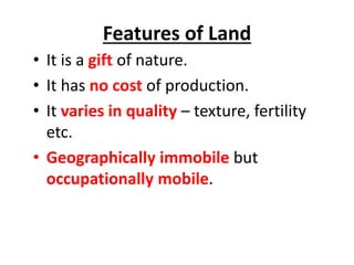 factors of production- ECONOMICS AS LEVEL | PPTX