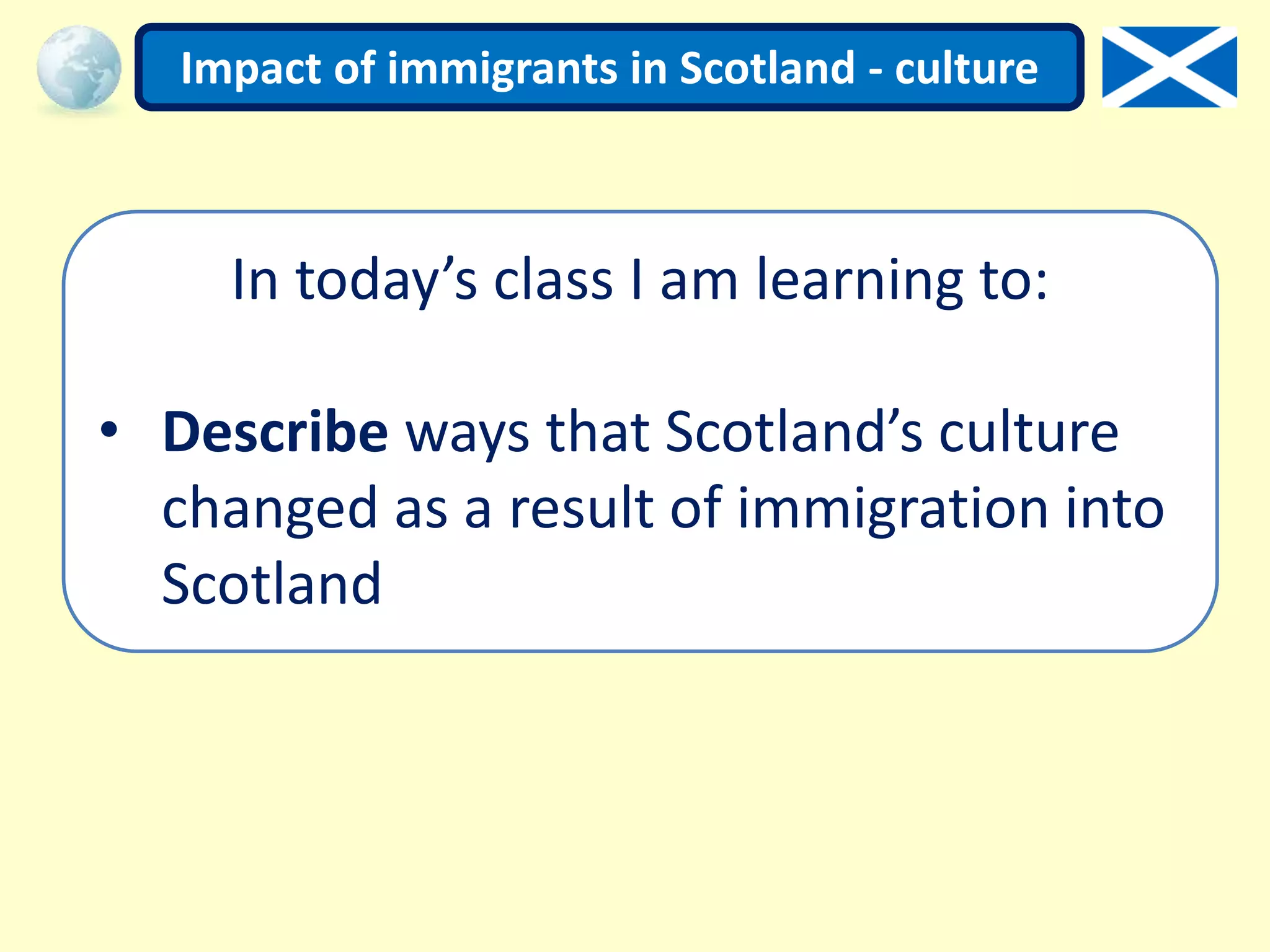 higher migration and empire - impact of immigrants in scotland culture ...