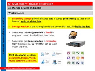 3.1 storage devices_and_media (1) | PDF | Data Storage and Warehousing ...
