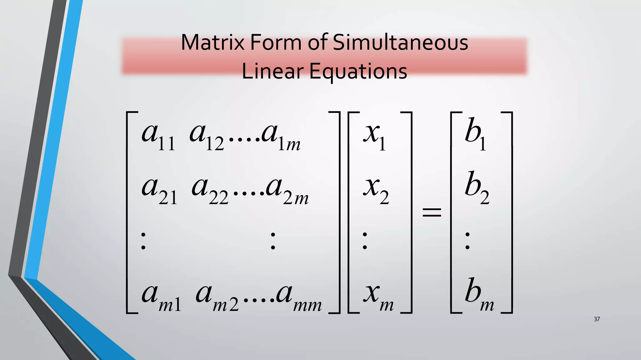 the inverse of the matrix | PPTX