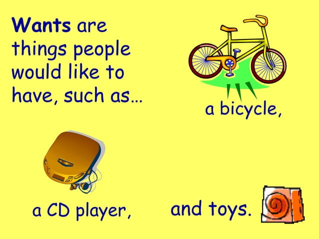 3.classification of wants ppt gp | PPT