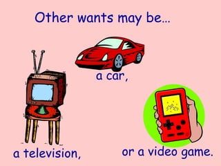 3.classification of wants ppt gp | PPT