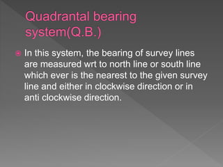 3.compass surveying | PPTX