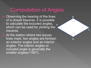 3.compass surveying | PPTX