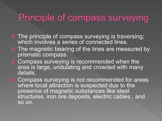3.compass surveying | PPTX