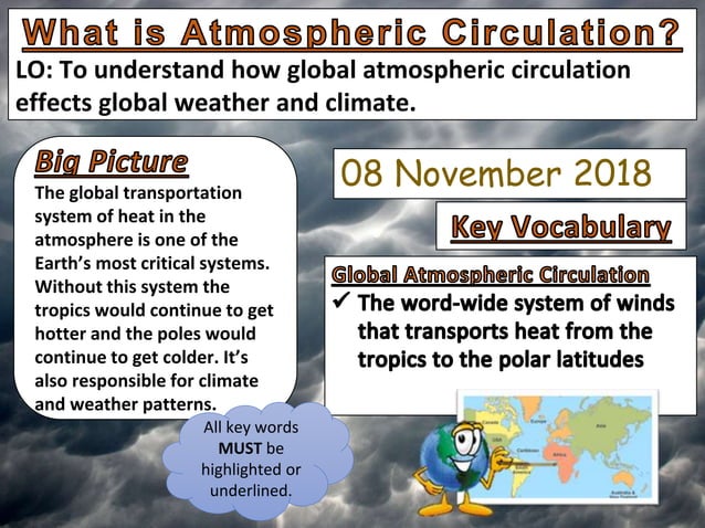 3. Atmospheric circulation | PPTX