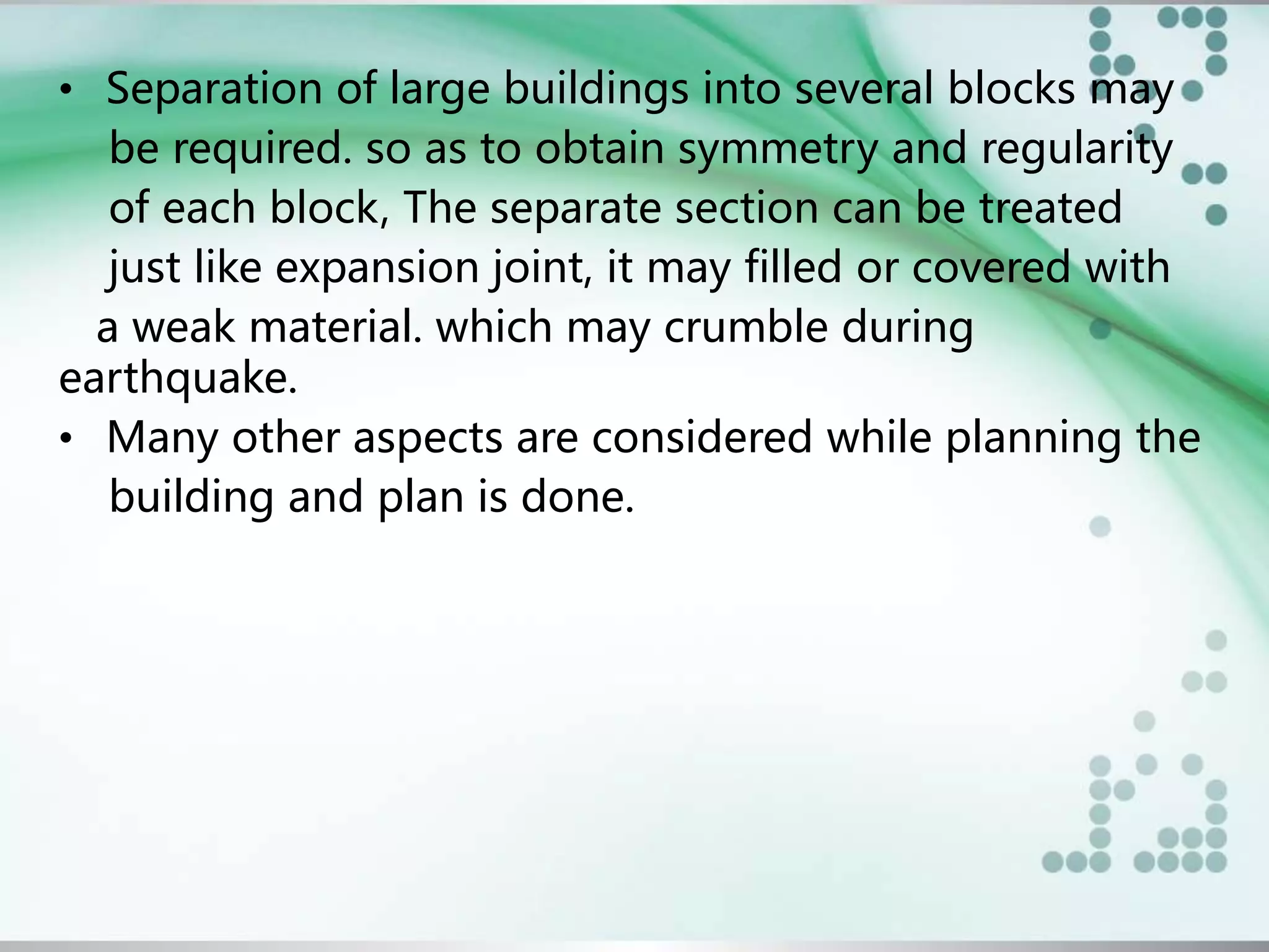 Earthquake Resistant Building | PPTX