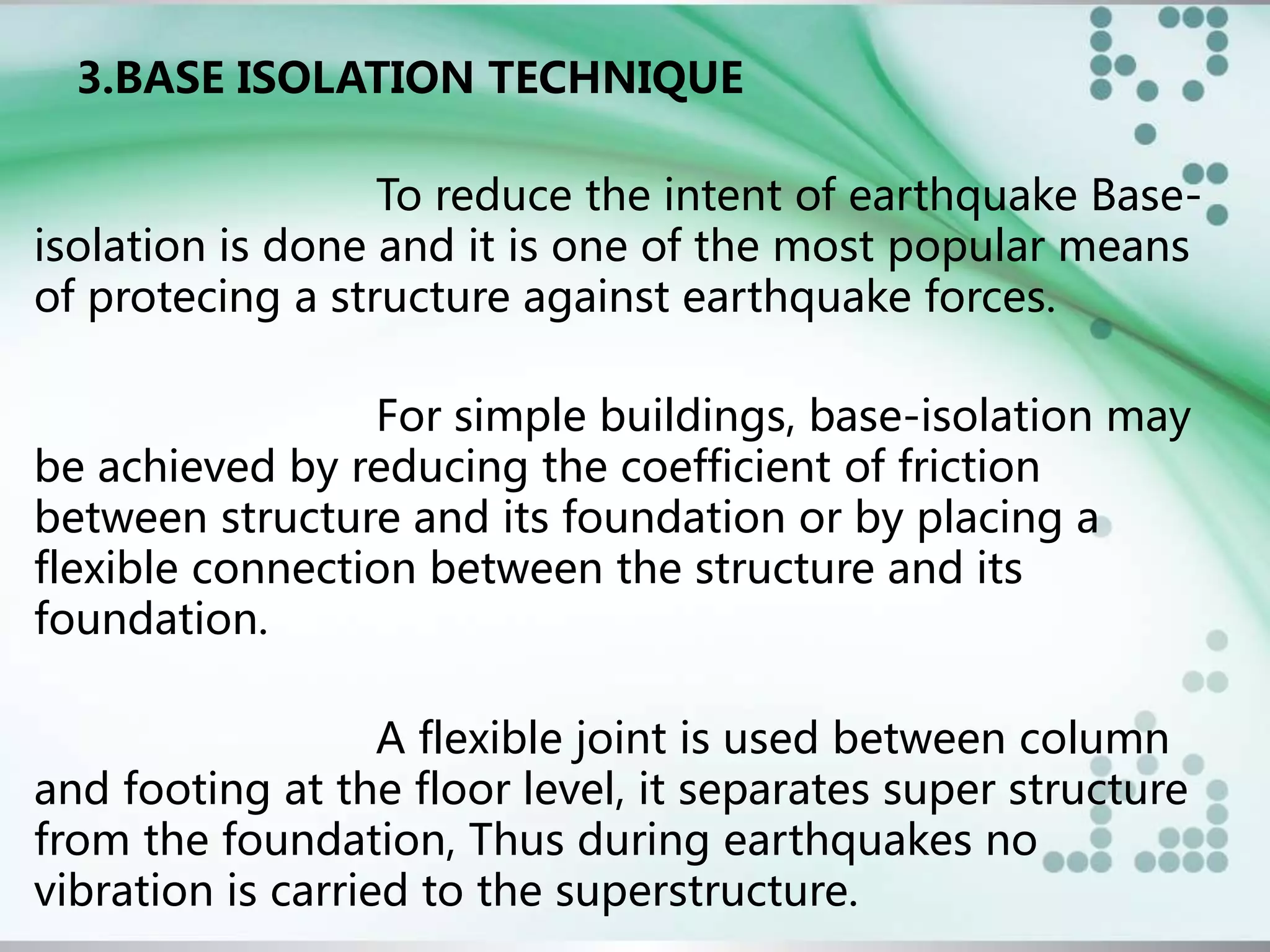 Earthquake Resistant Building | PPTX
