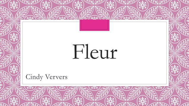 Fleur, Chat for Health | PPTX