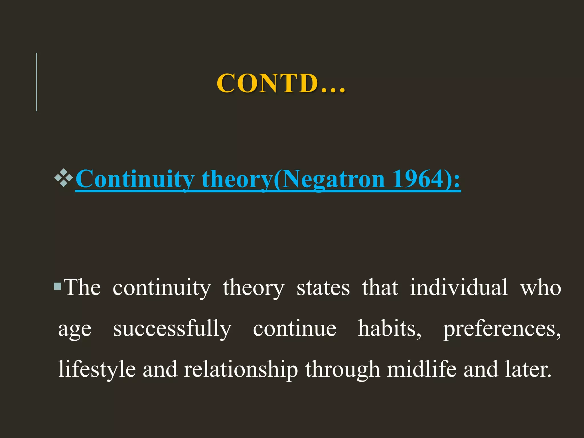 3. theories of aging | PDF