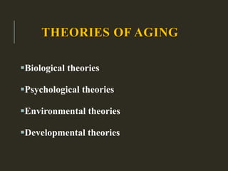 3. theories of aging | PDF
