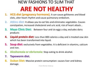 3.2 eatind disorders - PROMOTION OF HEALTH IN ADOLESCENCE | PPT