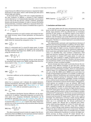 On recent advances in PV output power forecast | PDF