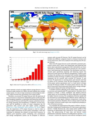 On recent advances in PV output power forecast | PDF